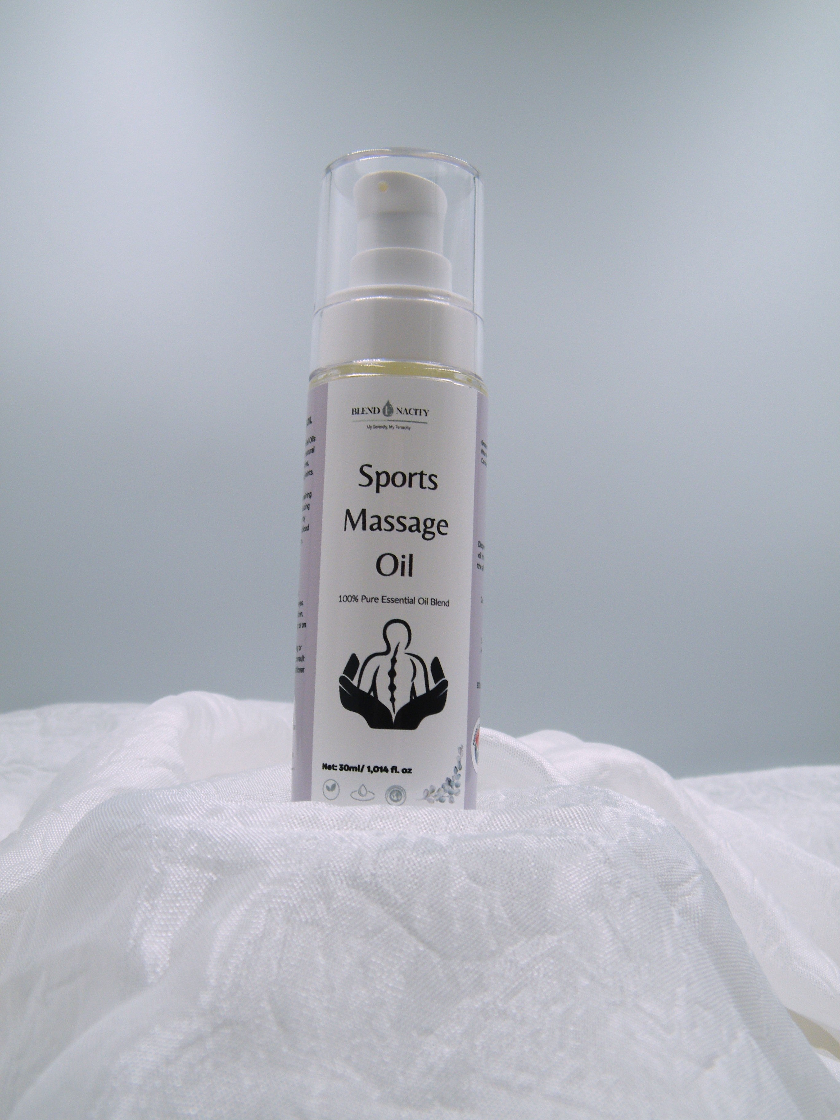 Sports Massage Oil 30ml – Blend-E-Nacity